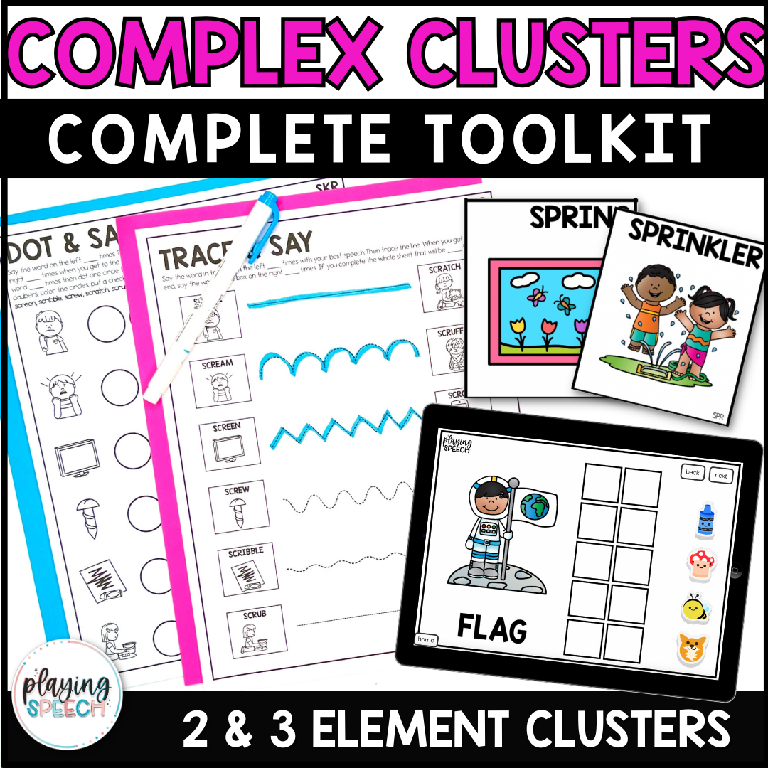 Speech Therapy Homework For The Whole Year BUNDLE — Playing Speech ...