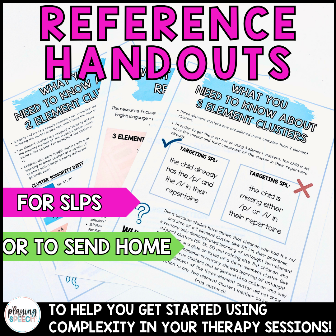 Speech Therapy Homework For The Whole Year BUNDLE — Playing Speech ...