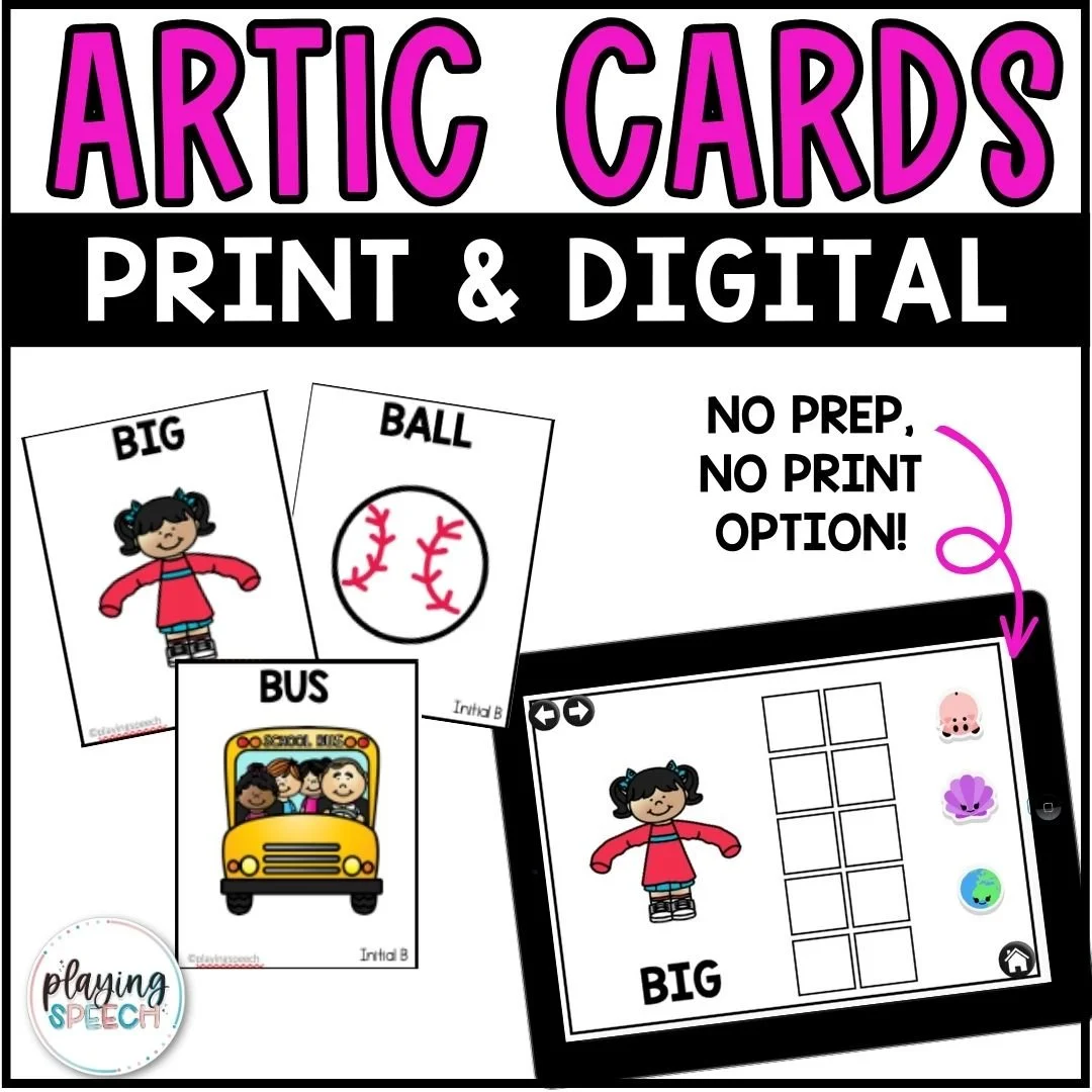 T Sound Articulation Activities for Speech Therapy — Playing Speech | Speech Therapy Activities ...