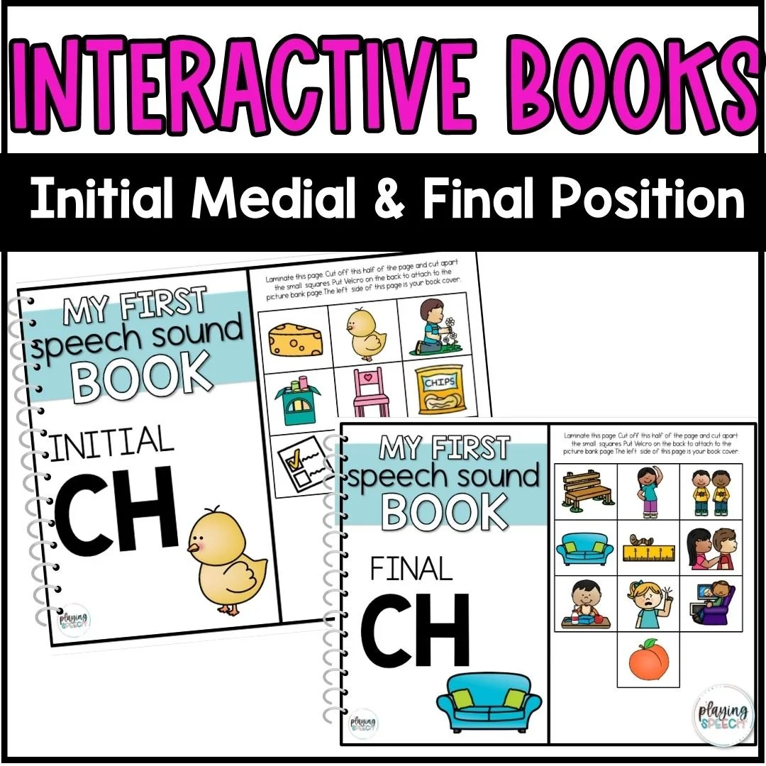 SH Sound Articulation Activities for Speech Therapy — Playing Speech ...