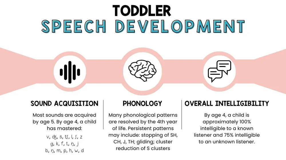Everything You Need to Know About Toddlers and Speech Sound Disorders — Playing Speech | Speech ...