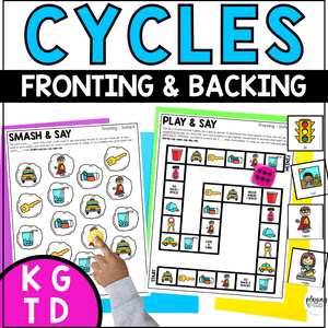 Cycles Complete Toolkit — Playing Speech | Speech Therapy Activities ...