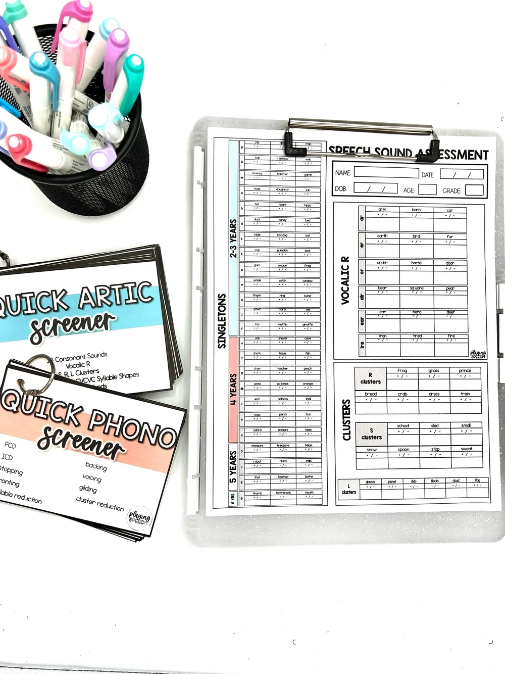 6 Essential Components of a Speech Sound Assessment — Playing Speech ...