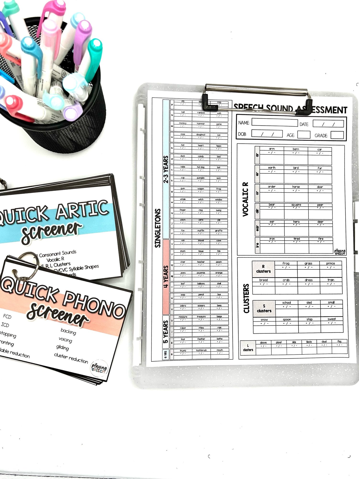 6 Essential Components of a Speech Sound Assessment — Playing Speech ...