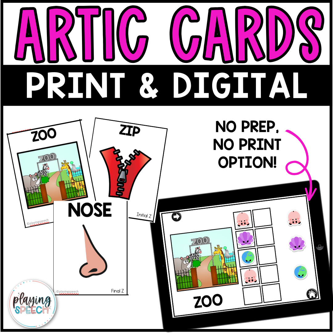 F Sound Articulation Activities for Speech Therapy — Playing Speech ...