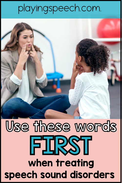 How to choose treatment targets for speech therapy activities: 2 types ...