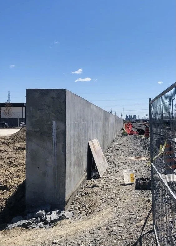 China City Crash Wall — Consolidated Shotcrete Inc. | Structural ...