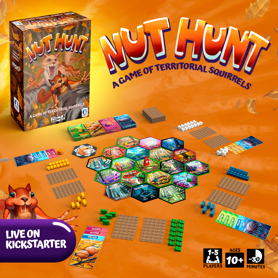 Nut Hunt is live on Kickstarter — Pine Island Games