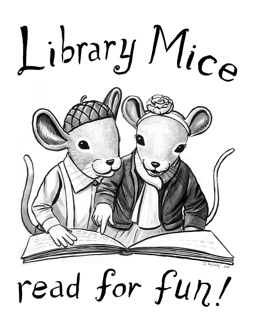 Library And Coloring Pages