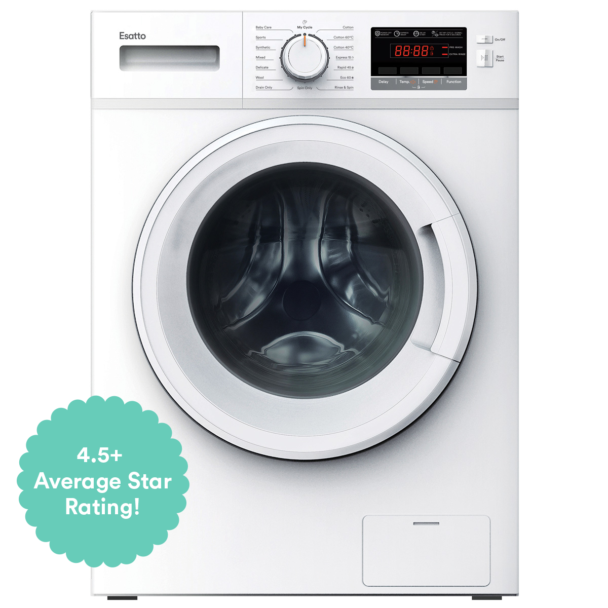 Esatto 6Kg Front Load Washing Machine Eflw6 Review at Laurence Drake blog