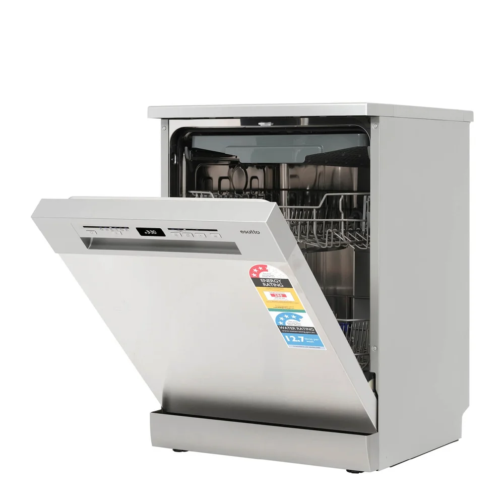 60cm Freestanding Dishwasher, Stainless Steel — Esatto