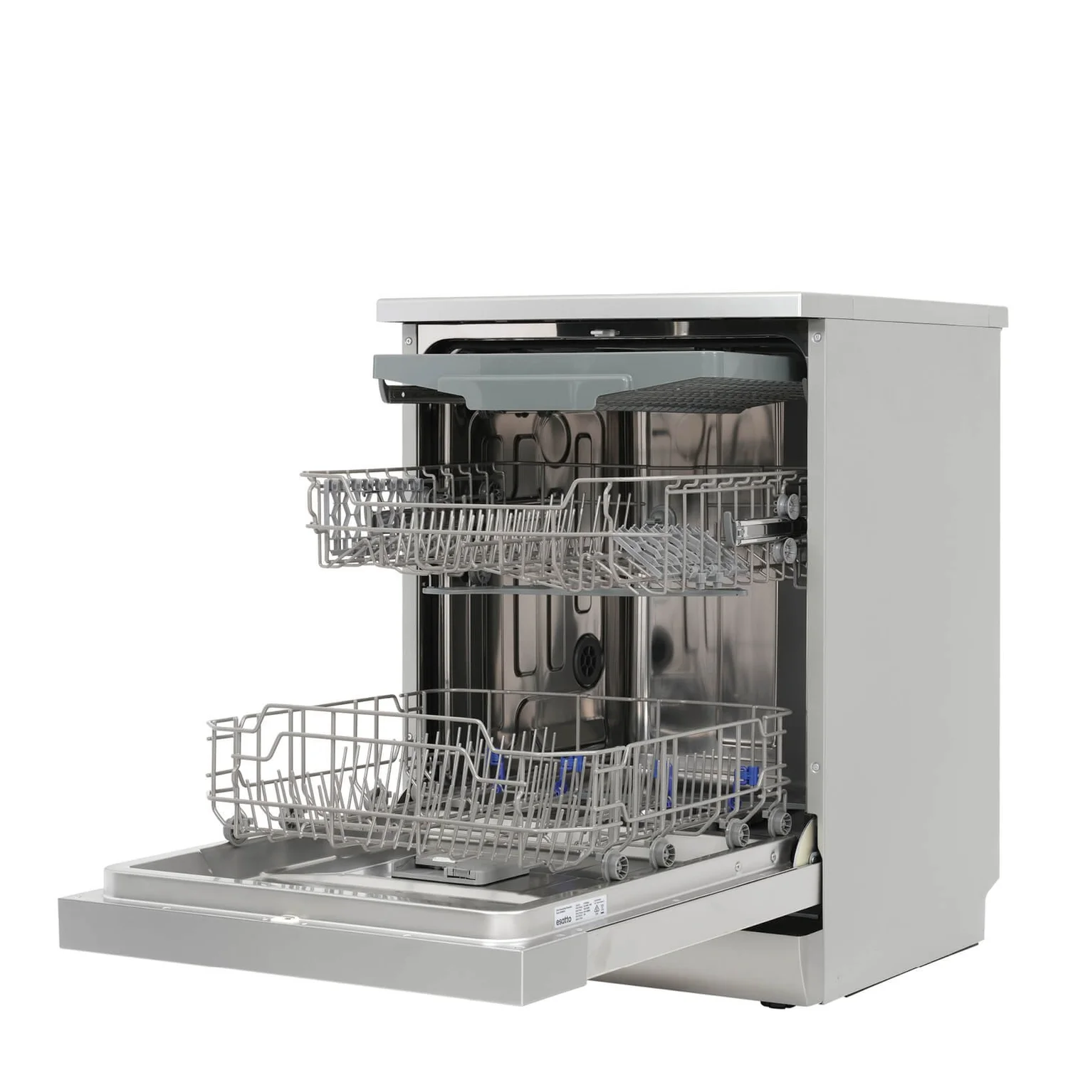 60cm Freestanding Dishwasher, Stainless Steel — Esatto