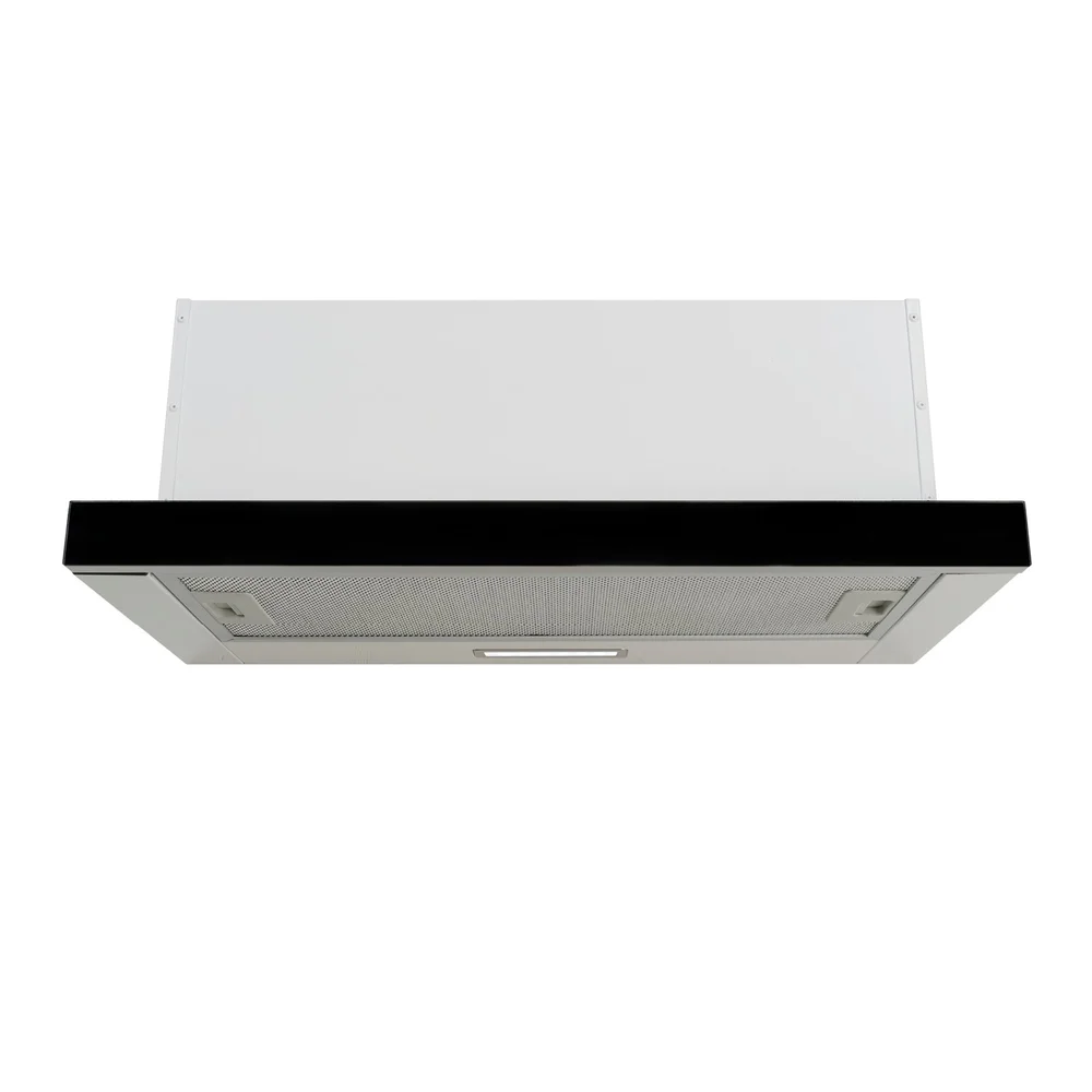 60cm Slide-out Rangehood, Stainless Steel Fascia — Esatto
