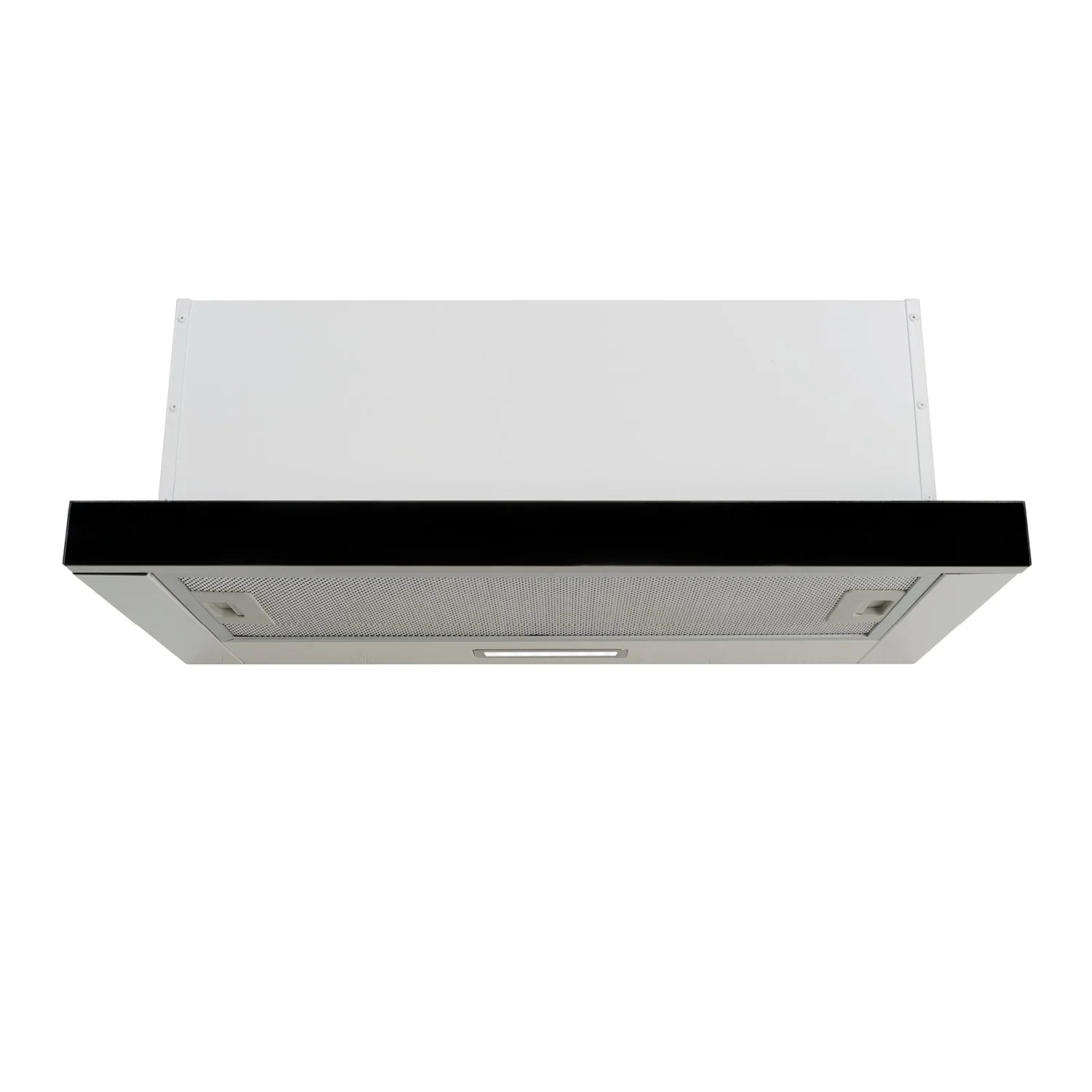 60cm Slide-out Rangehood, Stainless Steel Fascia — Esatto