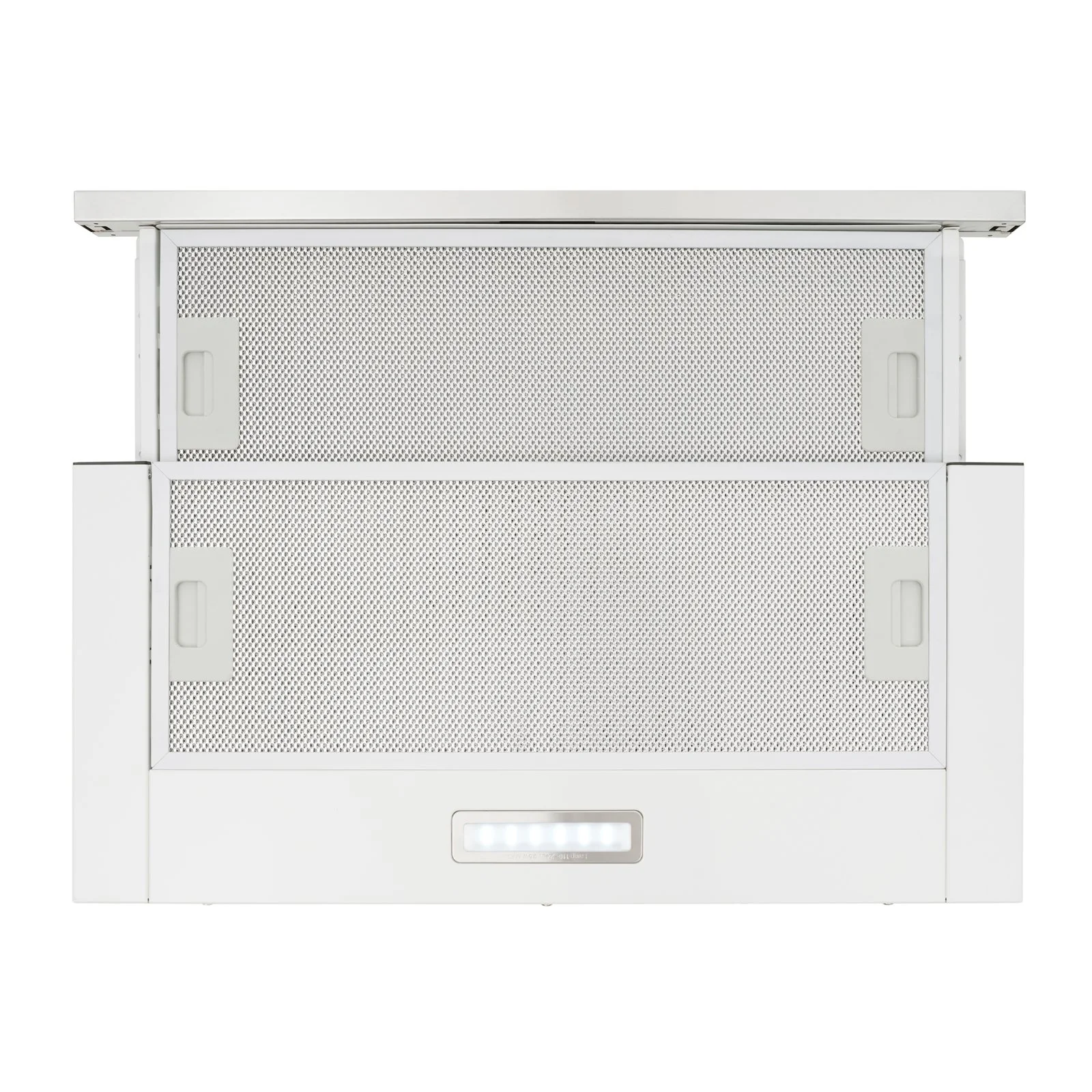 60cm Slide-out Rangehood, Stainless Steel Fascia — Esatto