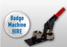 Badge Making Machine Hire — Cutting Art