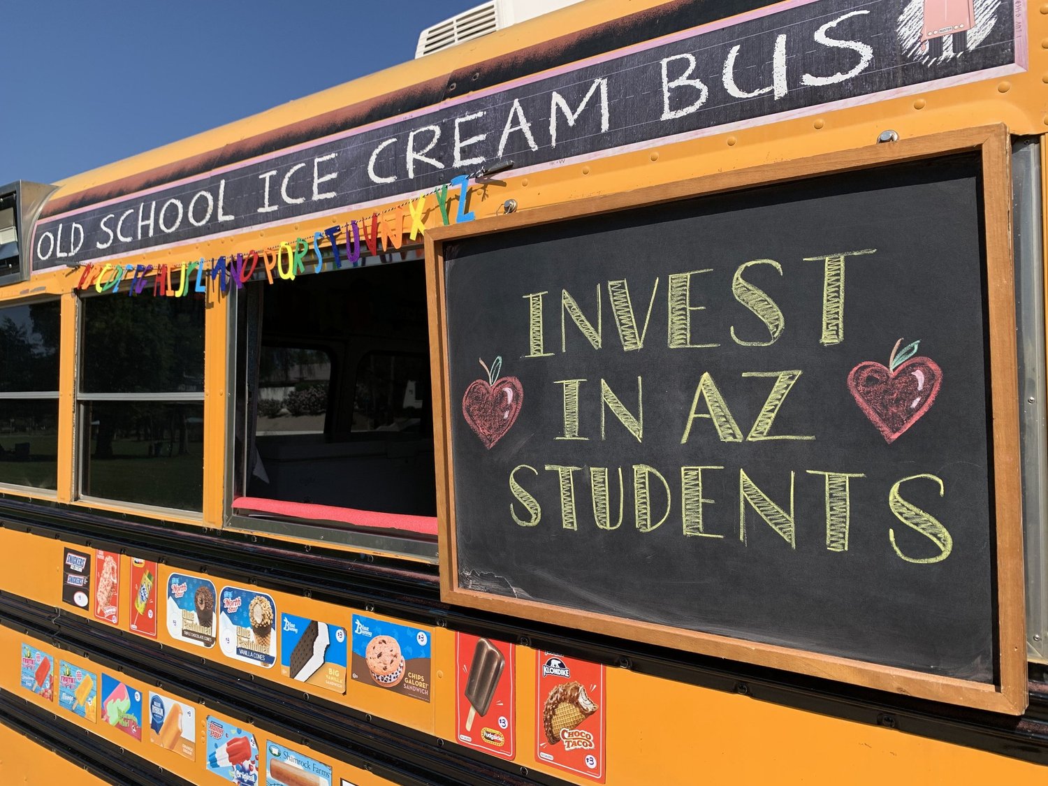 Old School Ice Cream Bus