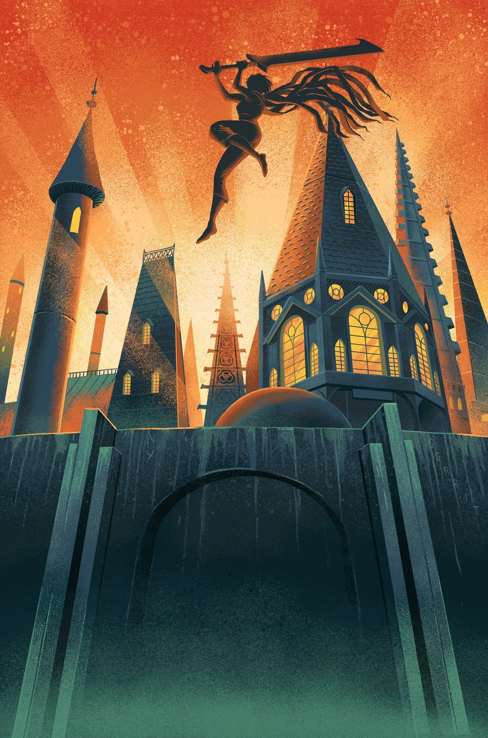 Mistborn - Brandon Sanderson — Danny Schlitz Illustration