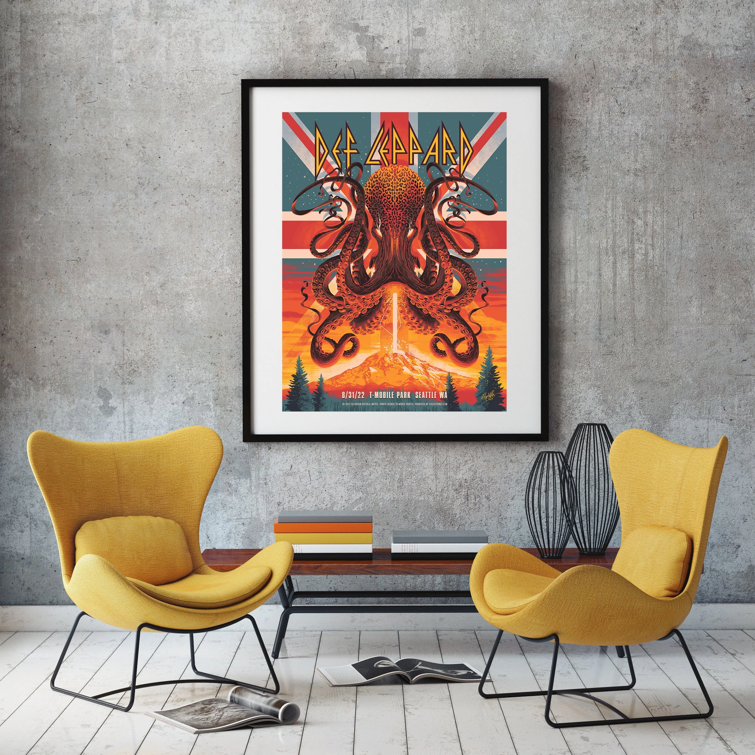 Concert Posters — Danny Schlitz Illustration