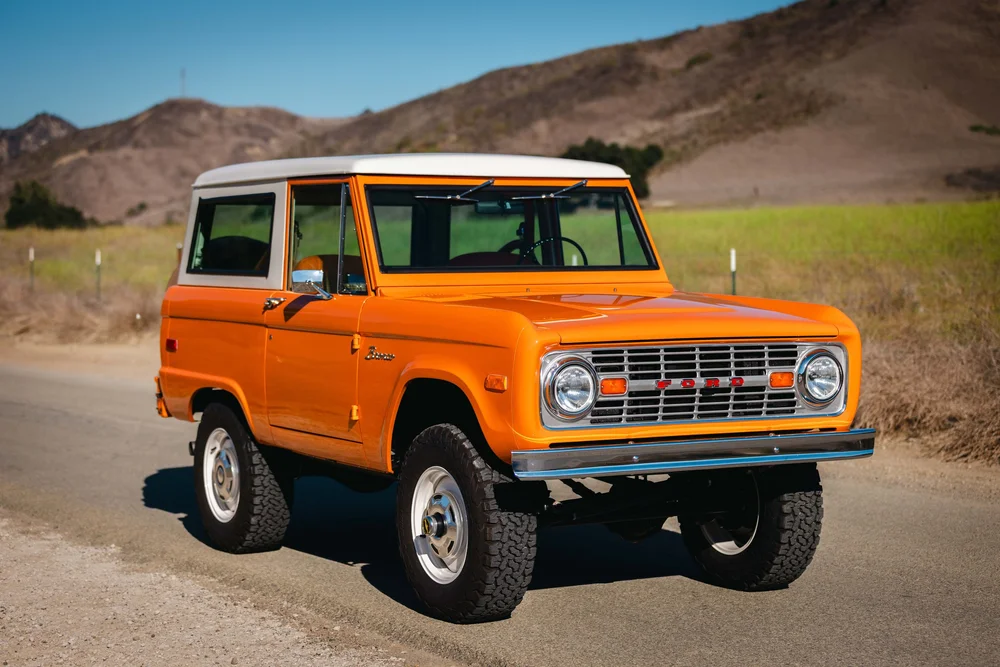BOLD ORANGE — Agaso Outdoor | Early Ford Bronco Restoration ...
