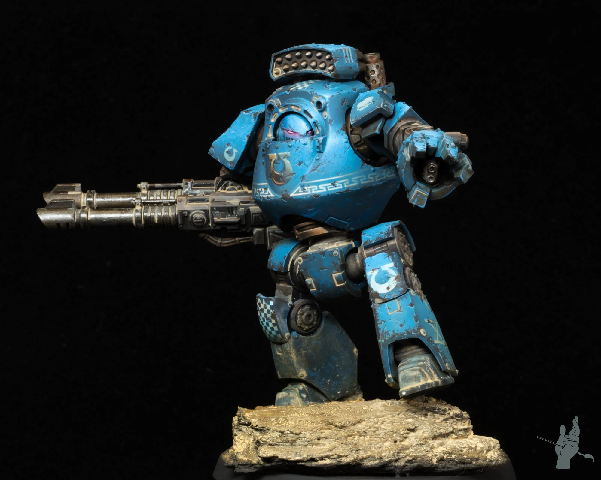 Ultramarine Contemptor Dreadnought — Bb Miniatures