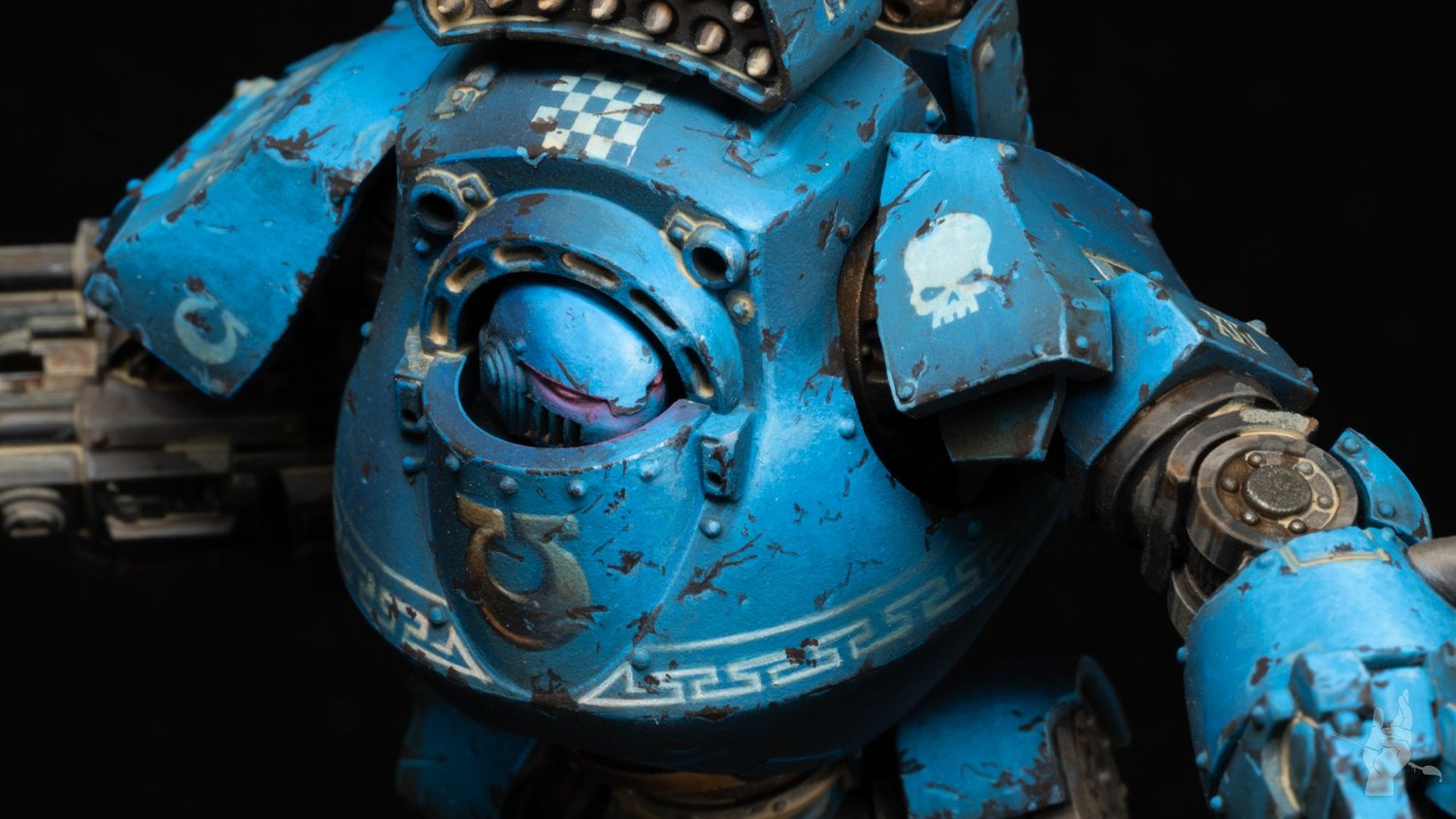 Ultramarine Contemptor Dreadnought — Bb Miniatures