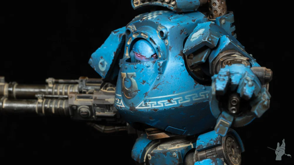 Ultramarine Contemptor Dreadnought — Bb Miniatures