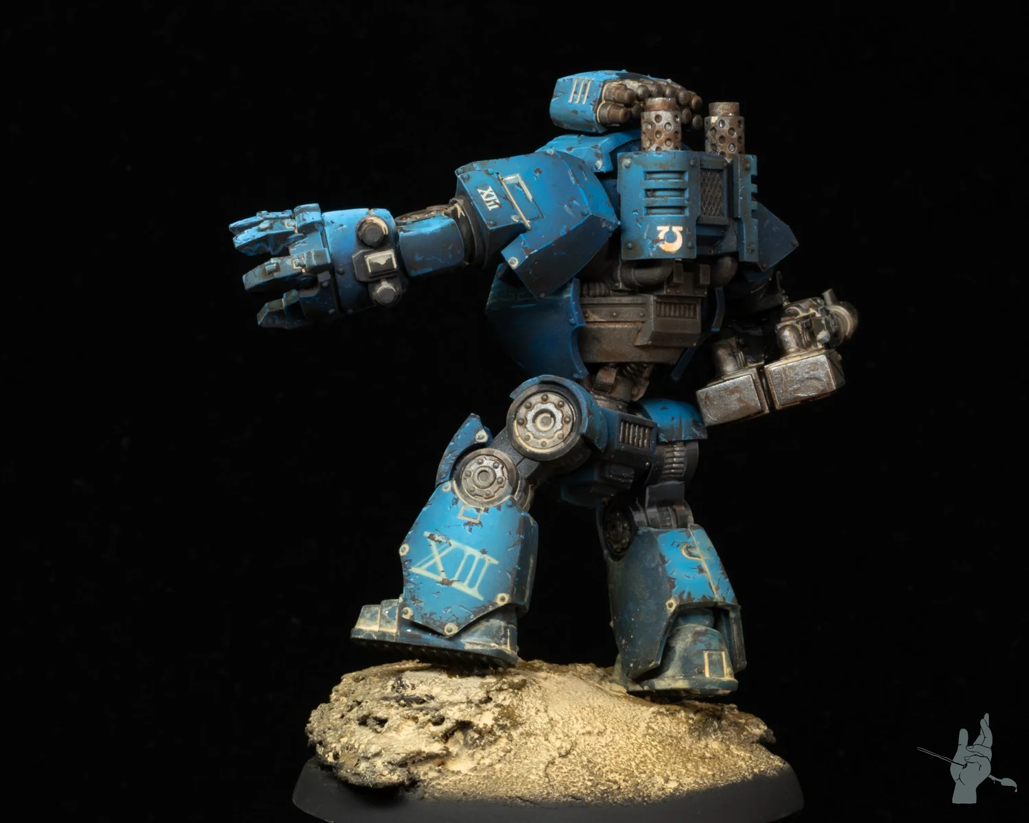 Ultramarine Contemptor Dreadnought — Bb Miniatures