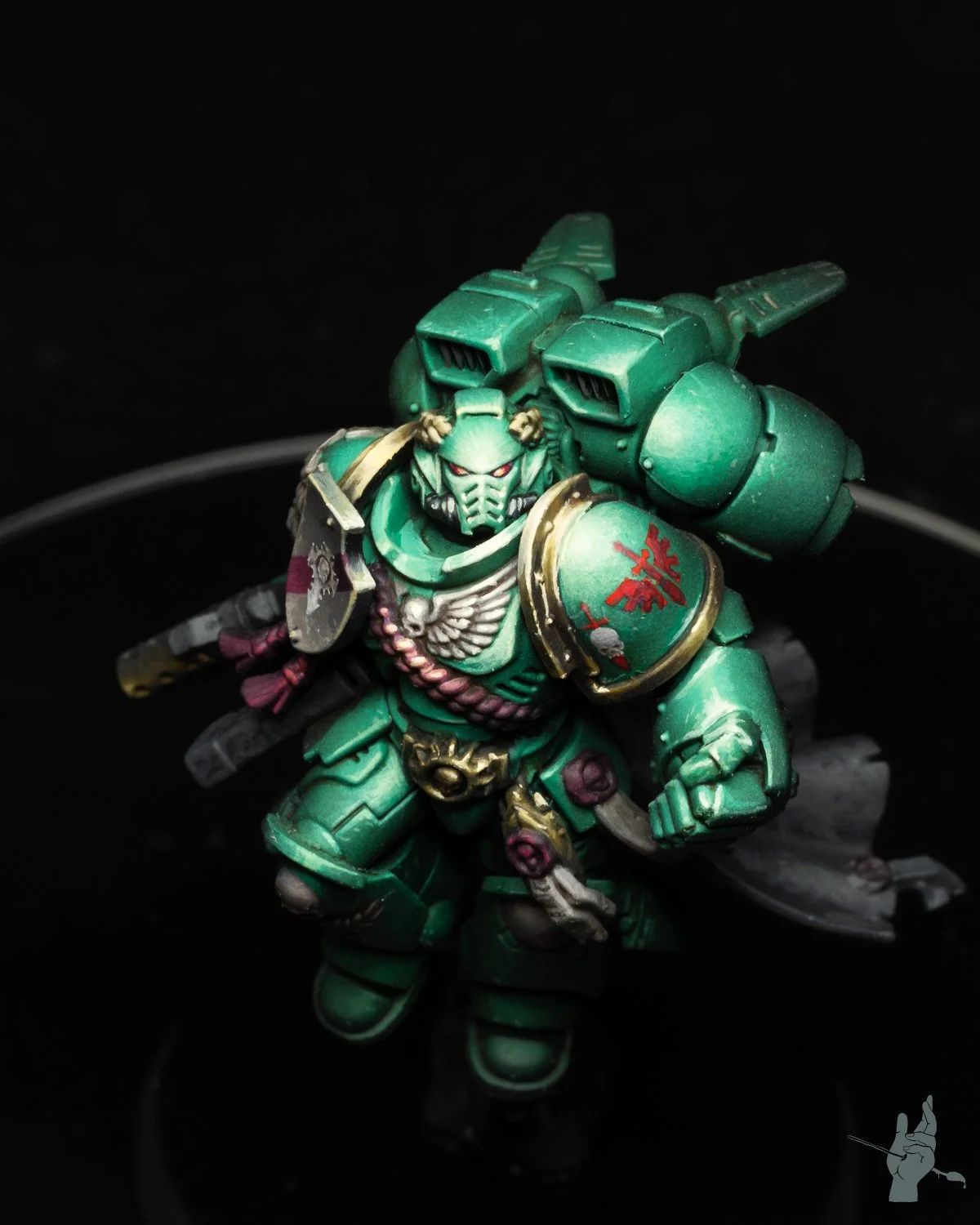 God Light: Space Marine Jump Captain — Bb Miniatures