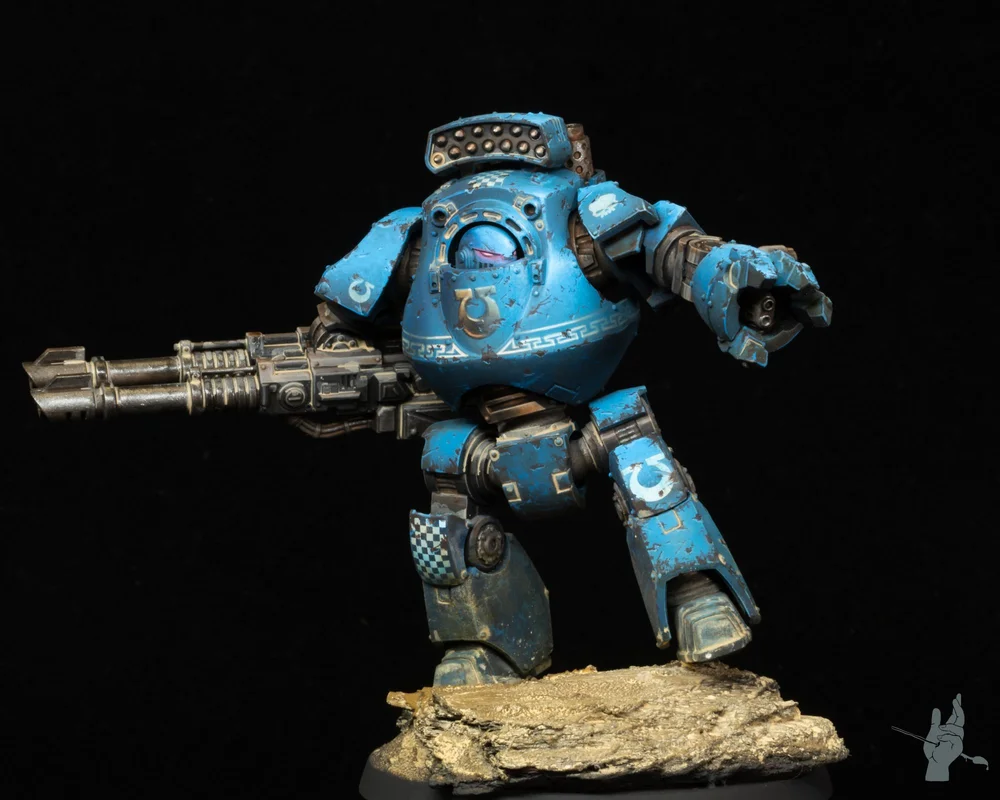 Ultramarine Contemptor Dreadnought — Bb Miniatures