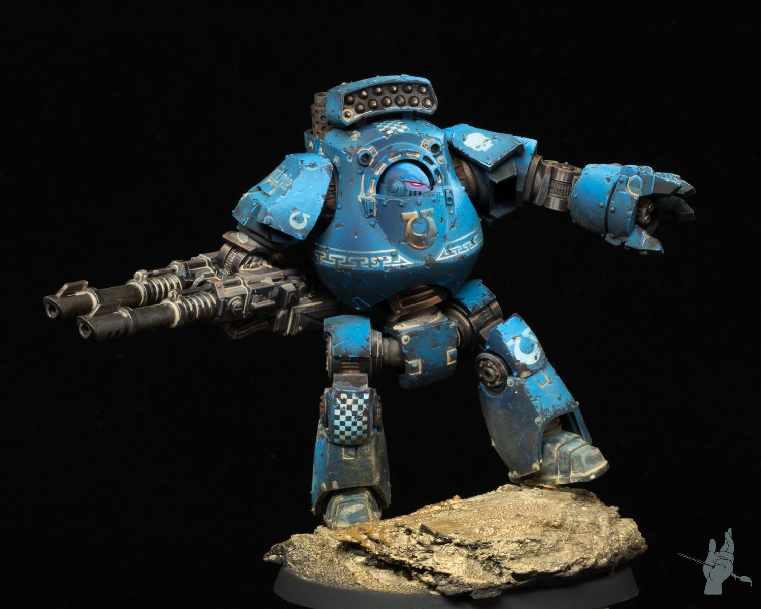 Ultramarine Contemptor Dreadnought — Bb Miniatures