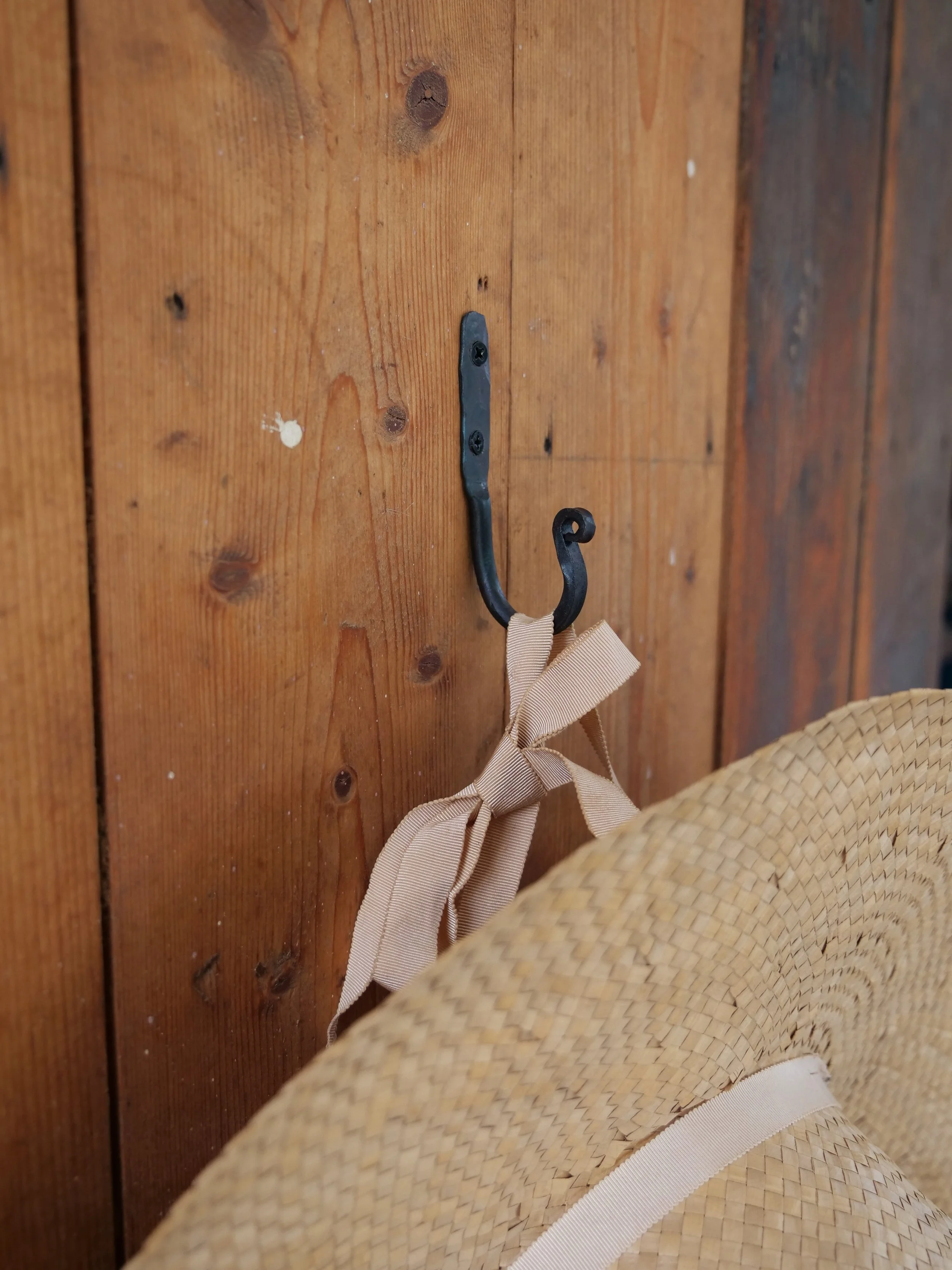 Blacksmith made coat hooks — Peppercorn Products