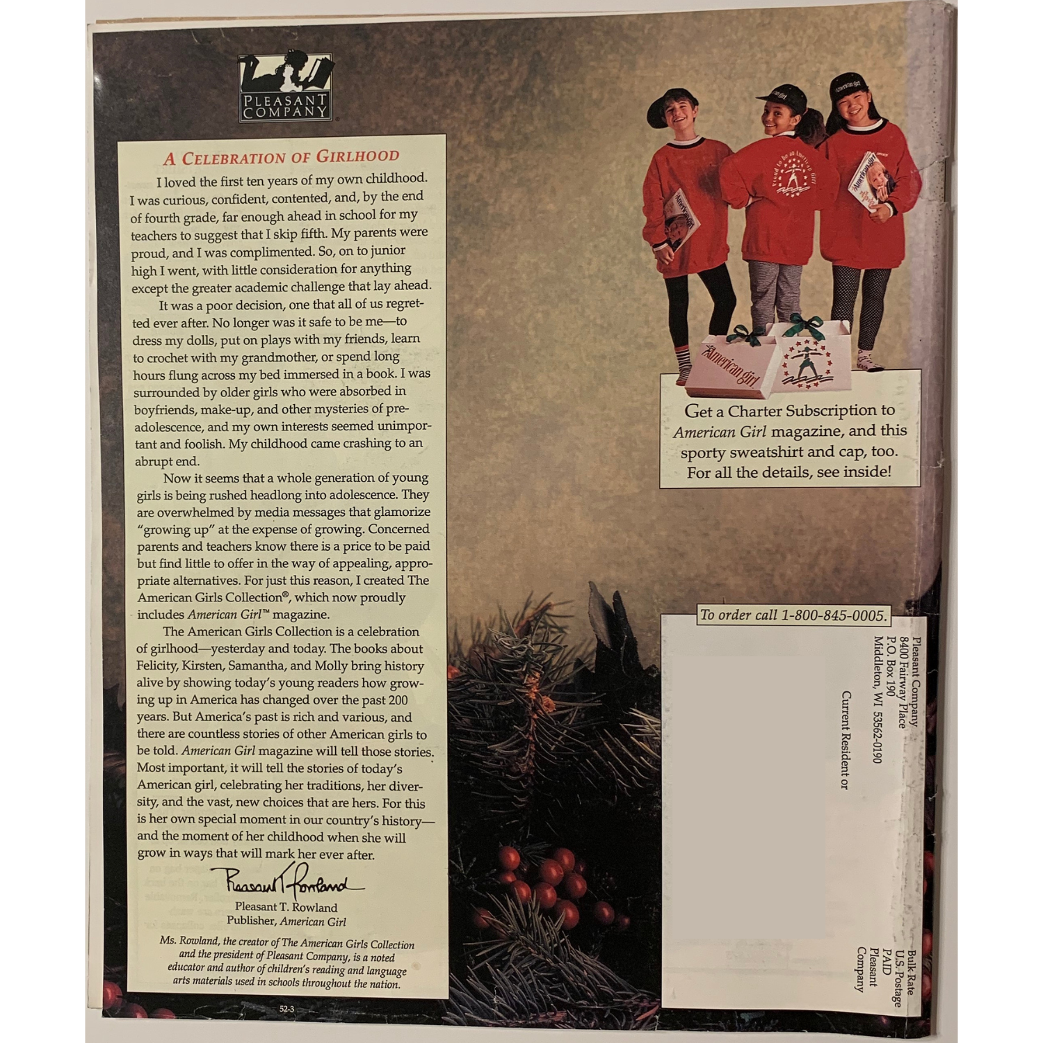 A Message to Parents from Pleasant T. Rowland — The Changnon Family ...