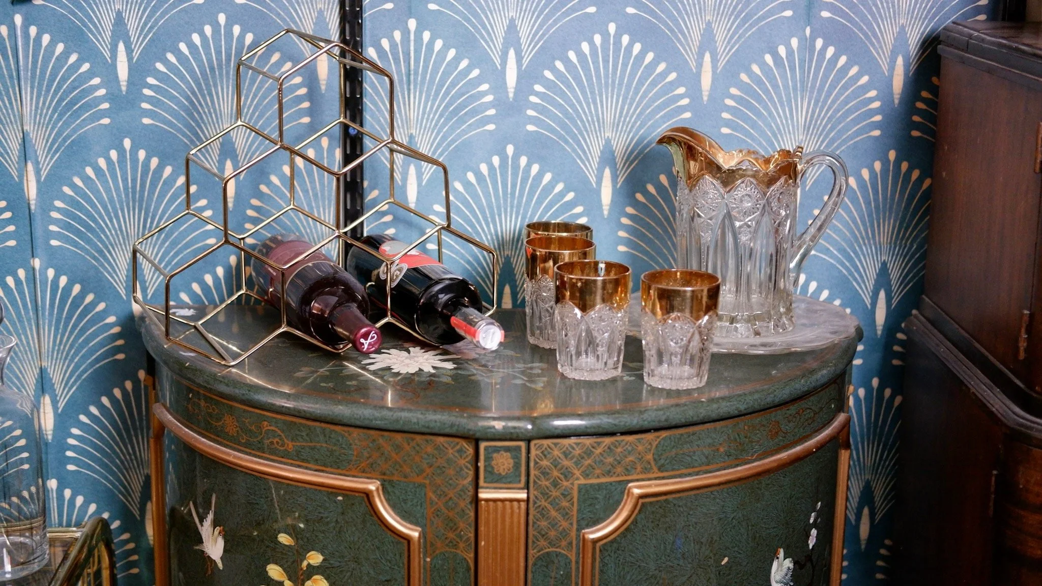 art deco home bar furniture set up and ideas