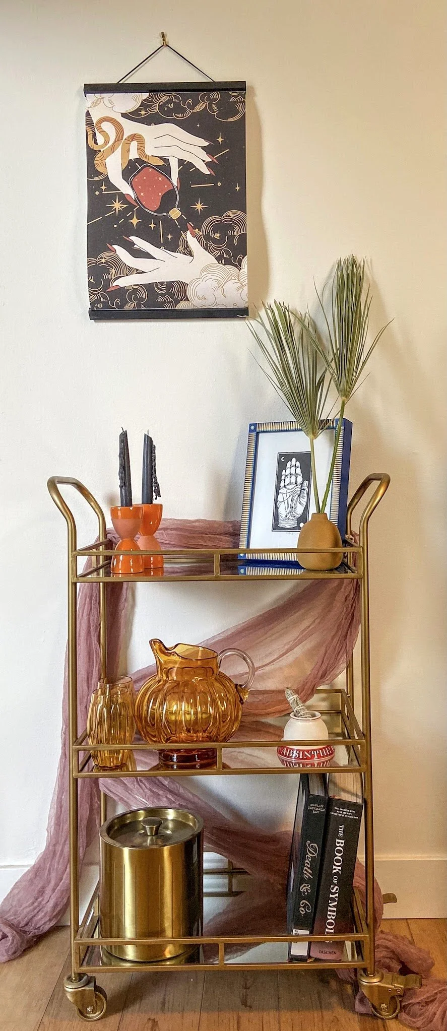 Witchy Bar Cart