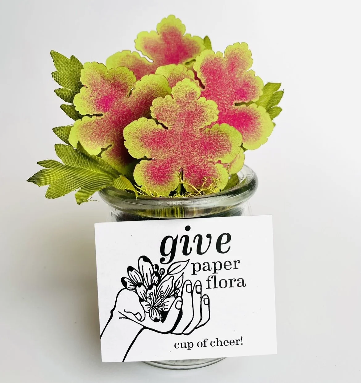 flora shoppe — give paper flora