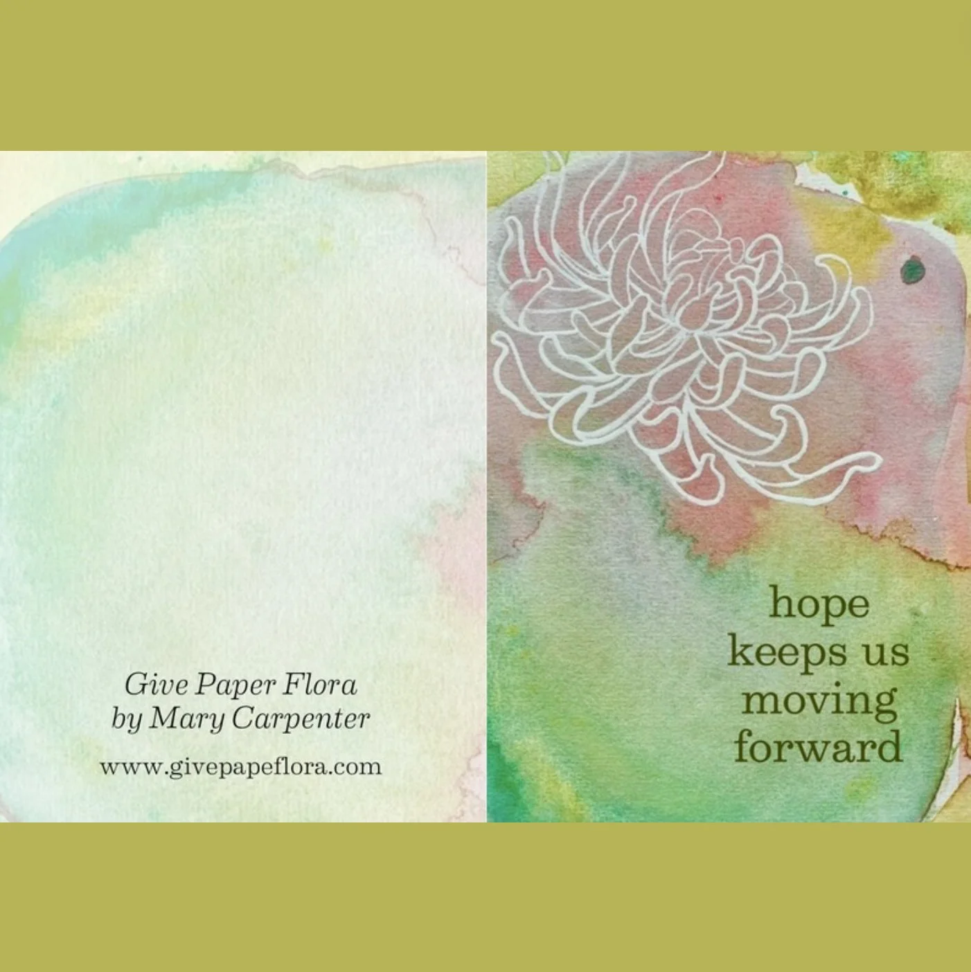 flora shoppe — give paper flora