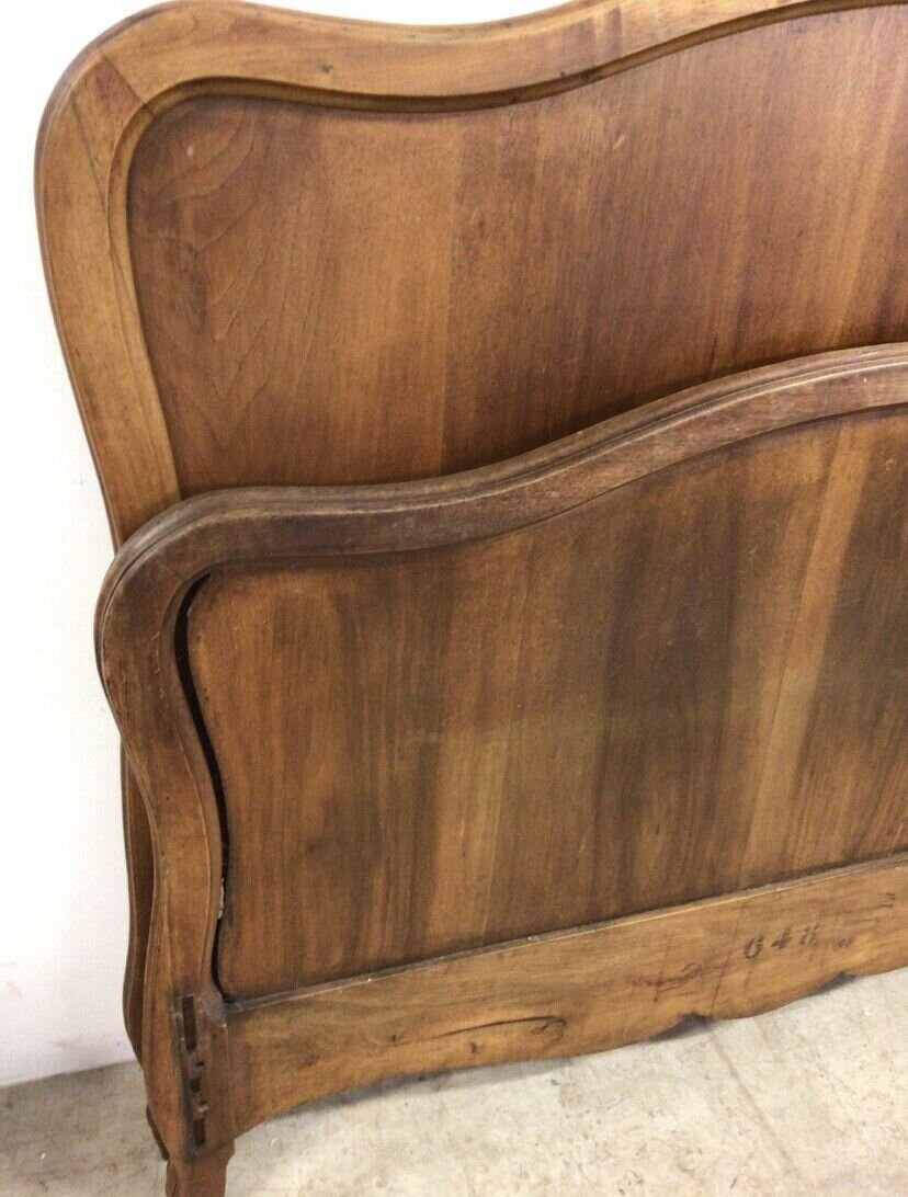 19th CENTURY FRENCH ROCOCO DOUBLE SIZE BED FRAME — Hill's Antiques
