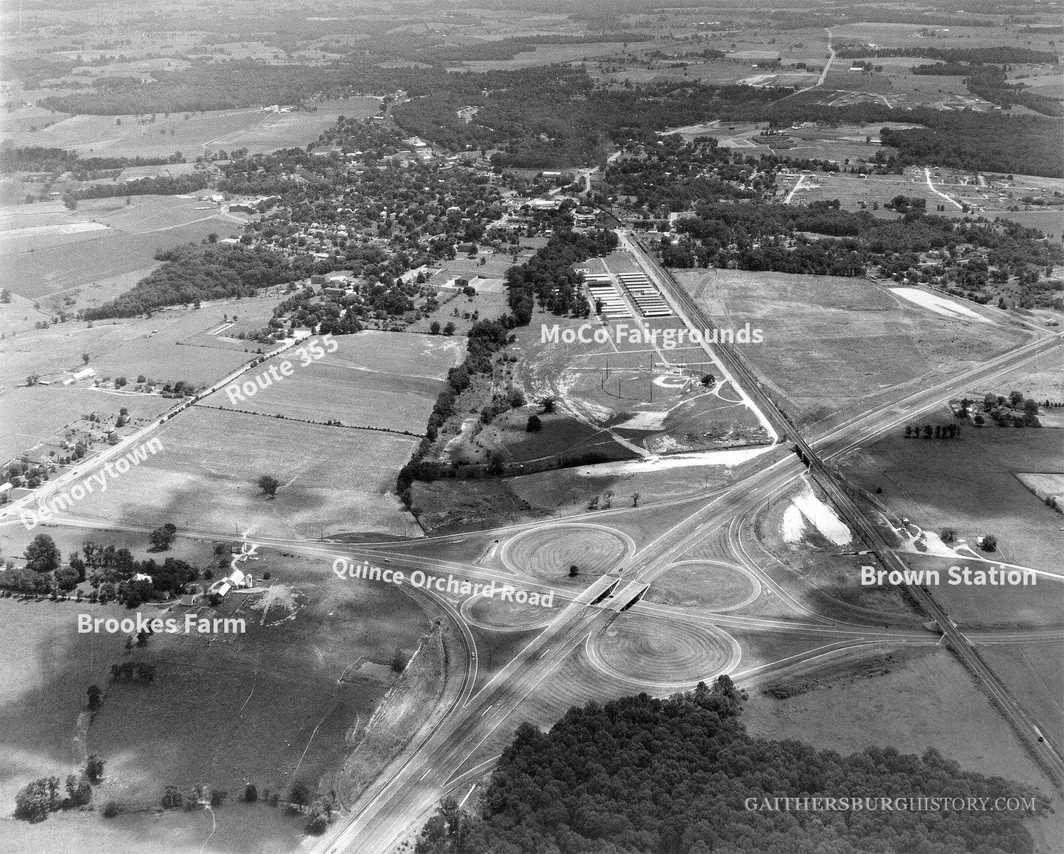 Historic Aerial Photos of Gaithersburg Maryland — Gaithersburg History