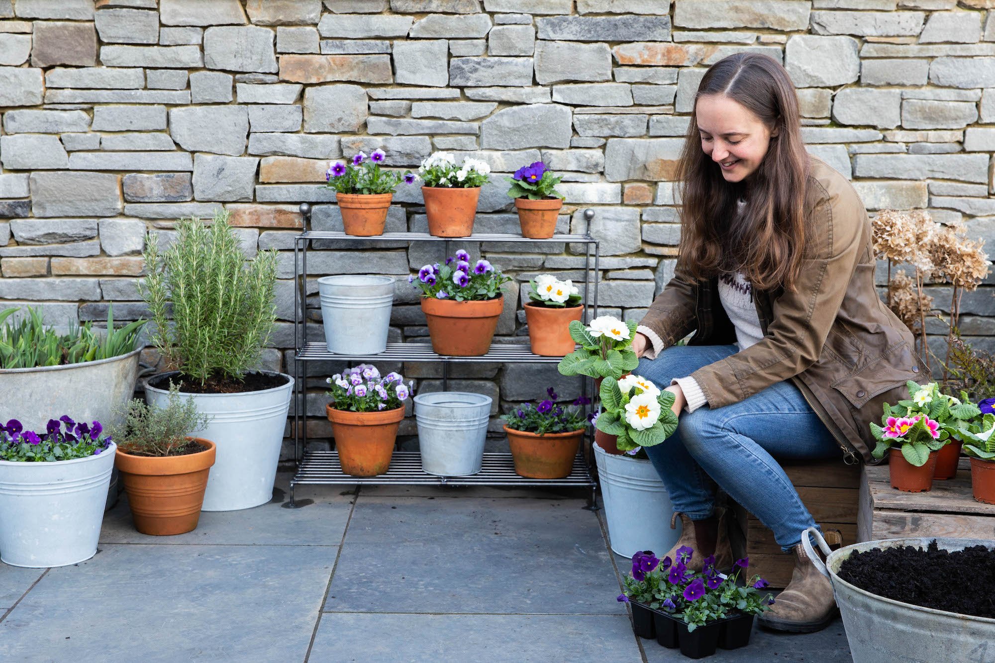 How to grow plants in pots — Victoria Wade