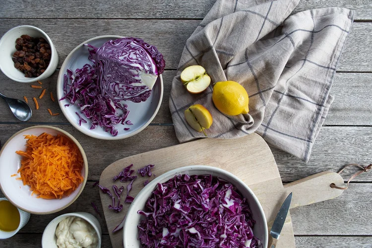 Recipe: colourful homegrown slaw — Victoria Wade