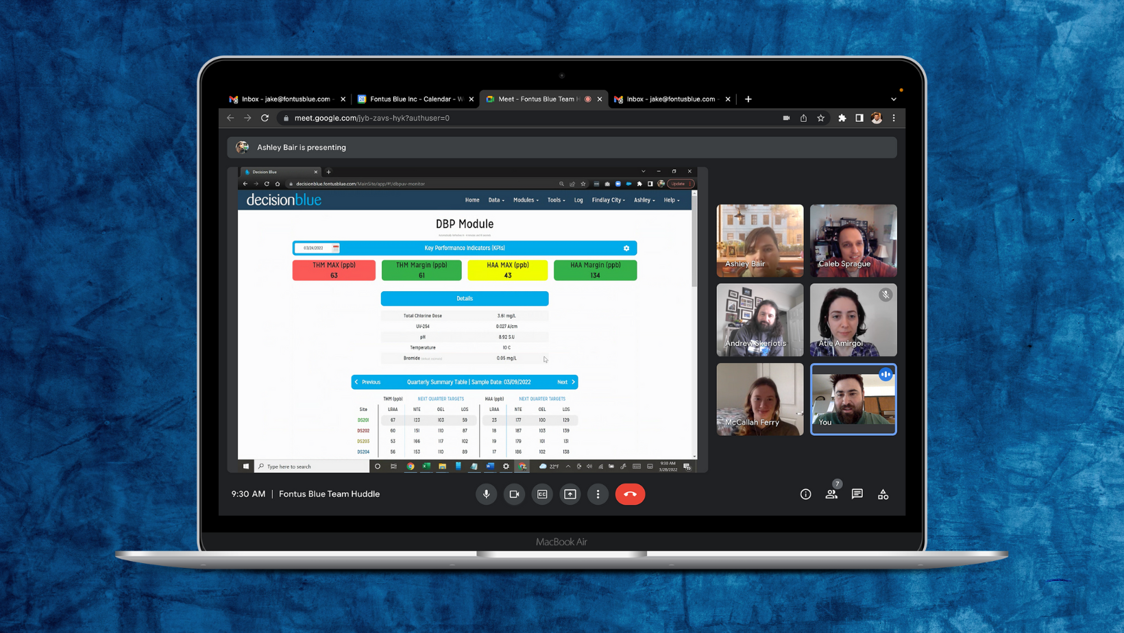 Fontus Blue | Decision Blue