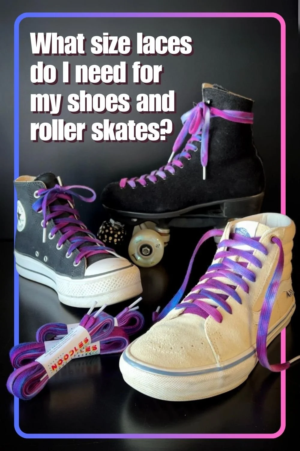 Shoe Laces and Roller Skate Laces Size Chart