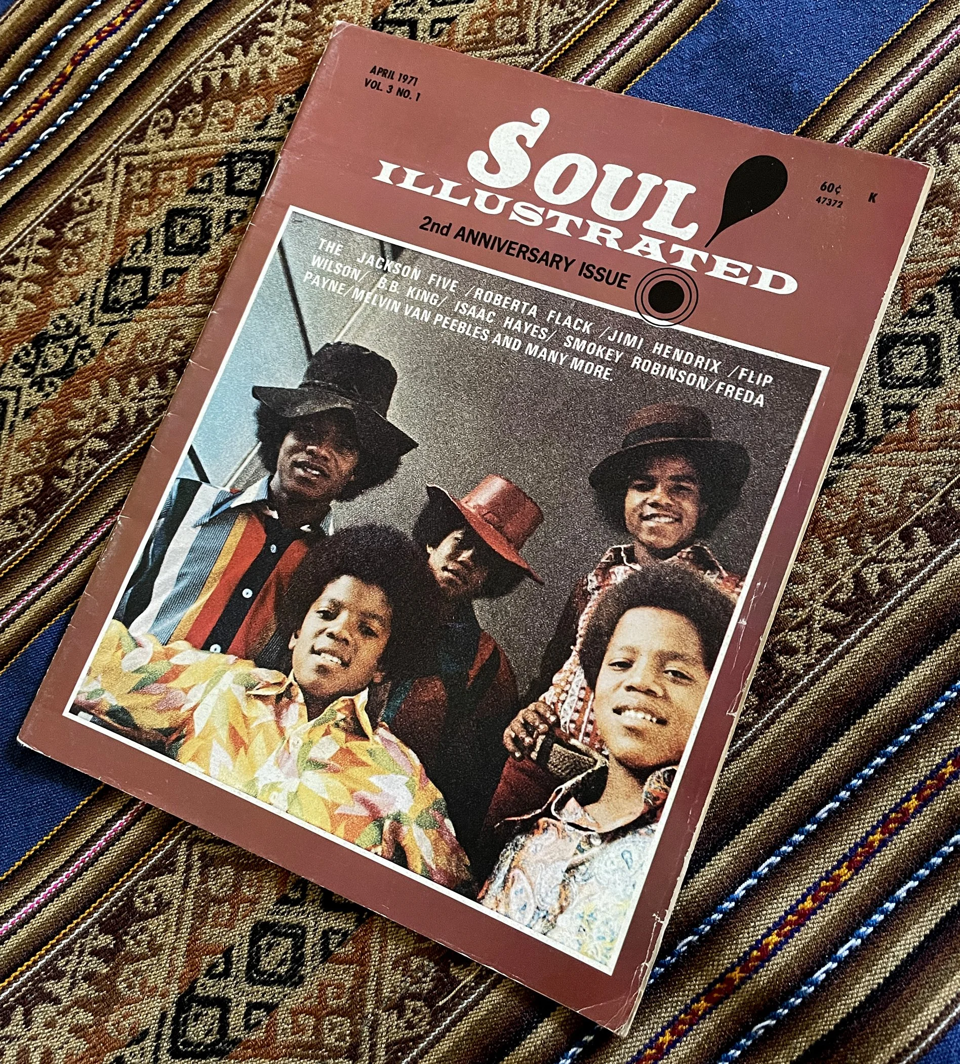 Vintage 1968 SOUL Illustrated Vol. 1 #1 James Brown Vintage SOUL Music ...