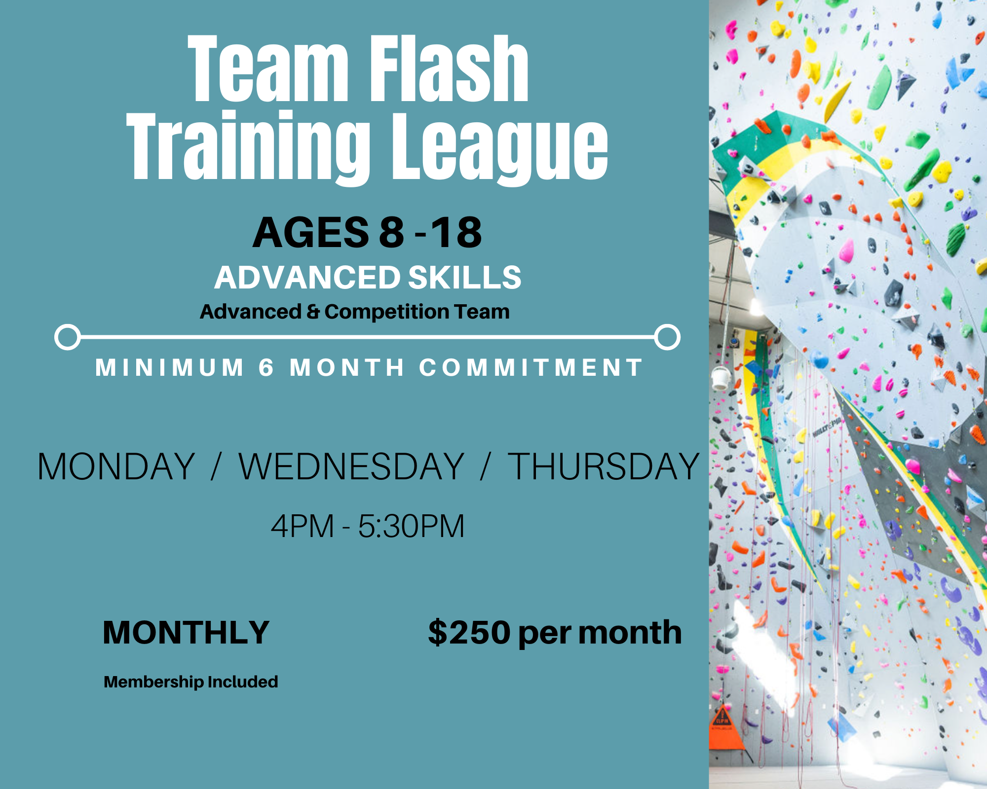 Youth Climbing Programs — High Altitude Fitness