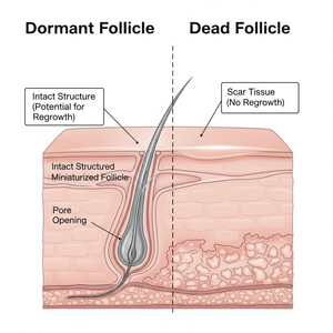 Dead vs. Dormant Hair Follicles: Can Your Hair Grow Back?