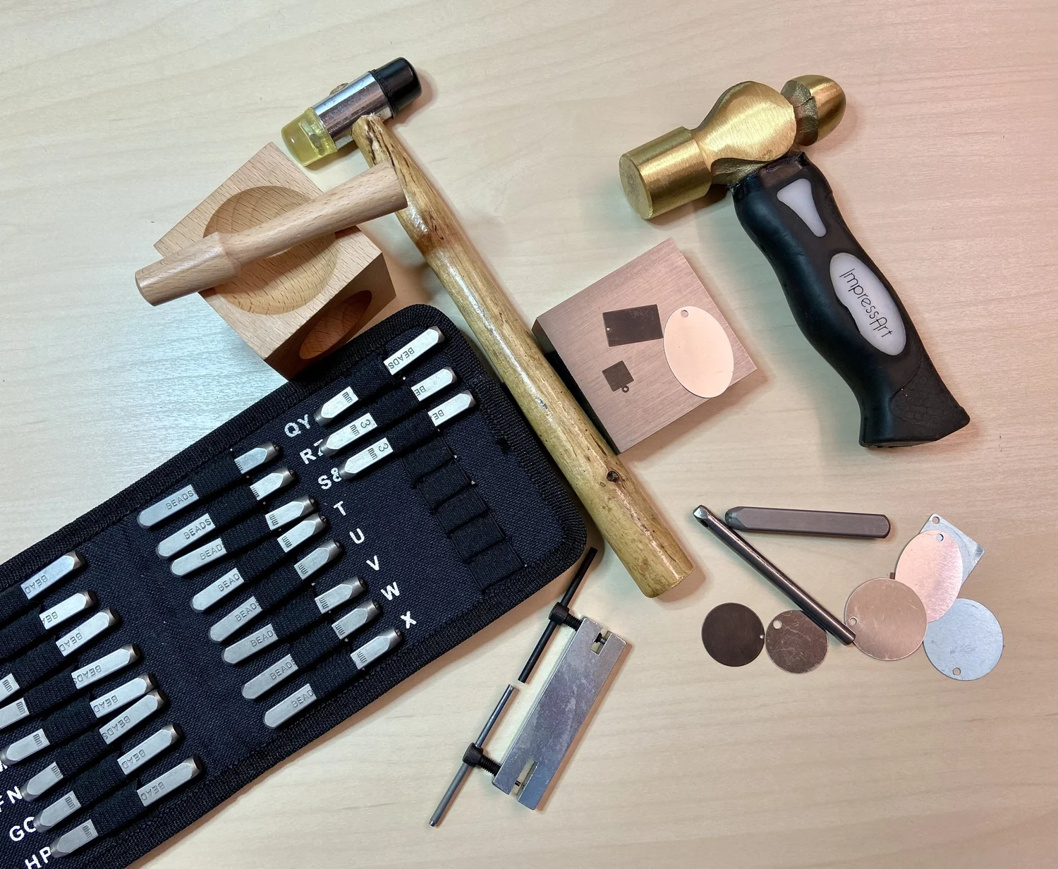 Stamped Jewelry Hand Tools