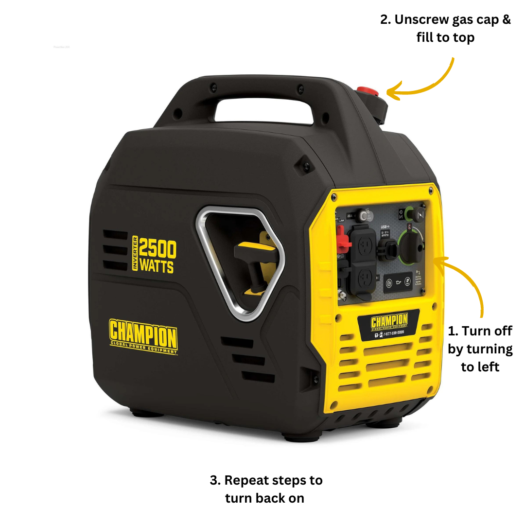 Generators — Inflate San Diego Party Rentals