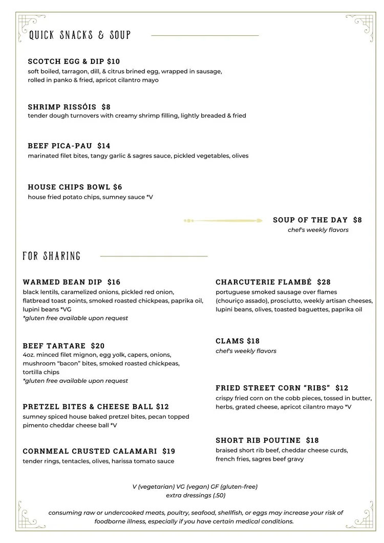 Menu — (215) 377-9114