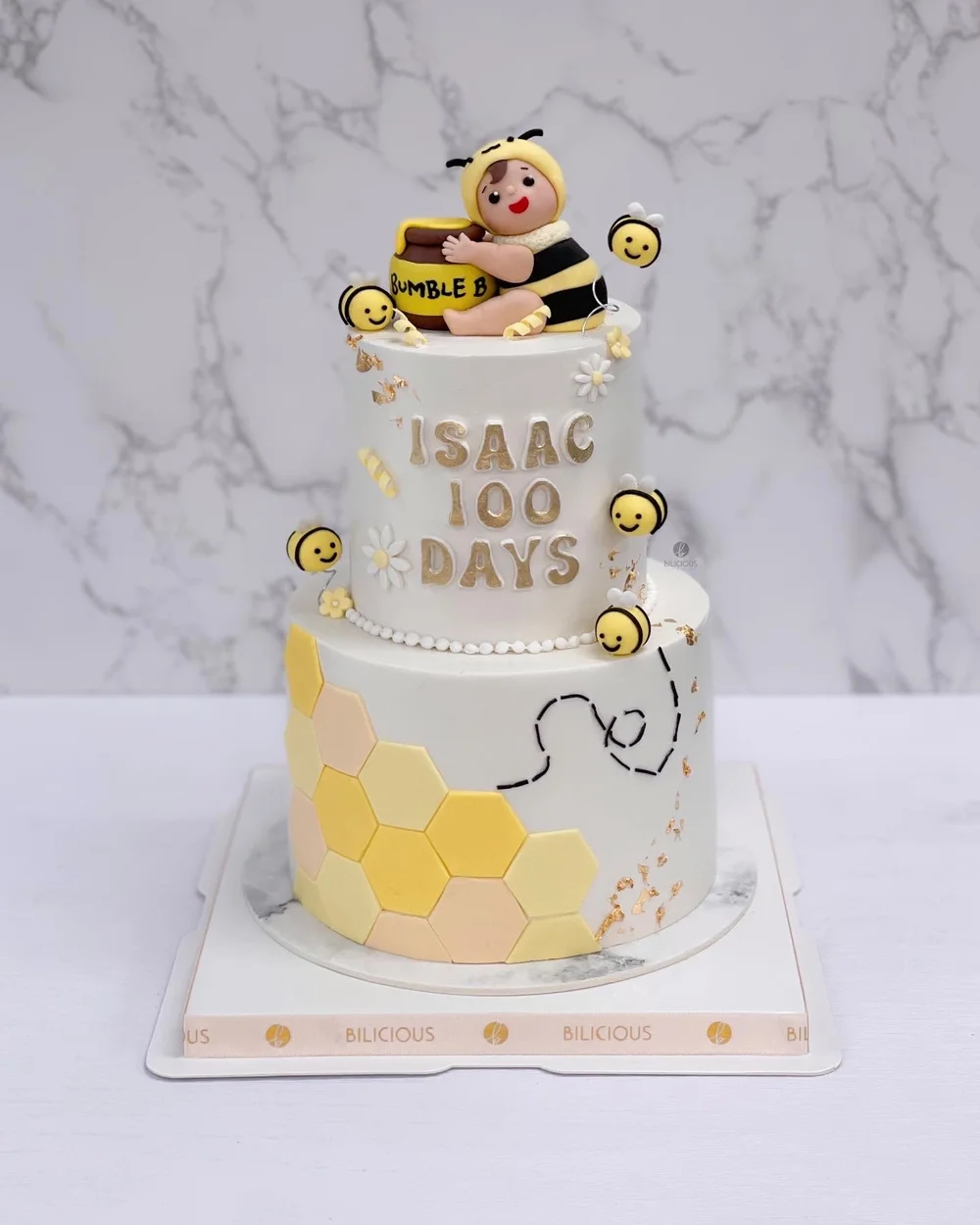 100 Days Cake (一百日蛋糕, 百日宴蛋糕, 滿月蛋糕) - Bilicious